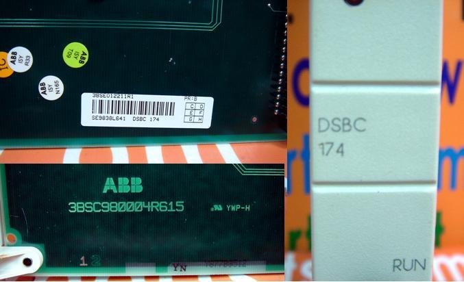 NEW ABB DSBC 174 / DSBC-174 / DSBC174 3BSE012211R1 / ABB 3BSC980004R615 Bus Extender - PLC DCS ...